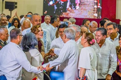 Acompaña Marina del Pilar al presidente Andrés Manuel López Obrador en