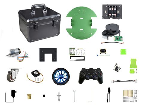 Jetbot Set For Building A 2 Wheeled Al Robot Platform With A Camera Dc Drive And Oled Display