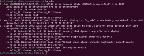How To Find Ip Address In Linux Terminal Thomas Theactiones