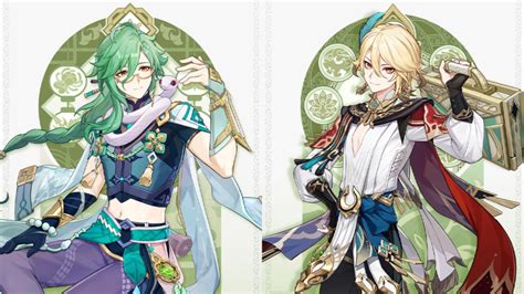 Genshin Impact Officially Reveals Baizhu And Kaveh Drip Marketing GameRiv