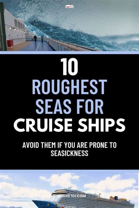 10 Roughest Seas for Cruise Ships that's Not for the Faint of Heart en 2024