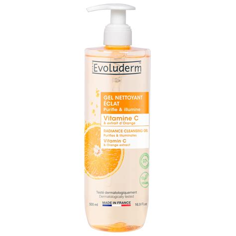 Evoluderm Vitamin C Radiance Cleansing Gel Ntuc Fairprice