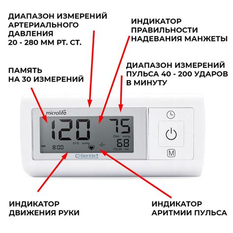Тонометр Microlife BP A1 Basic с манжетой 22-42 см - купить с доставкой ...