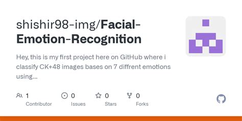 Github Shishir98 Imgfacial Emotion Recognition Hey This Is My