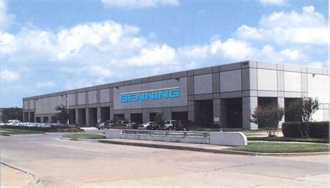 Benning Usa Offices And Manufacturing Located In The Dallas Fort Worth Metroplex In Richardson