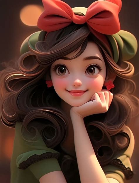 Download Free Mobile Phone Wallpaper Innocent Girl Cute Cartoon