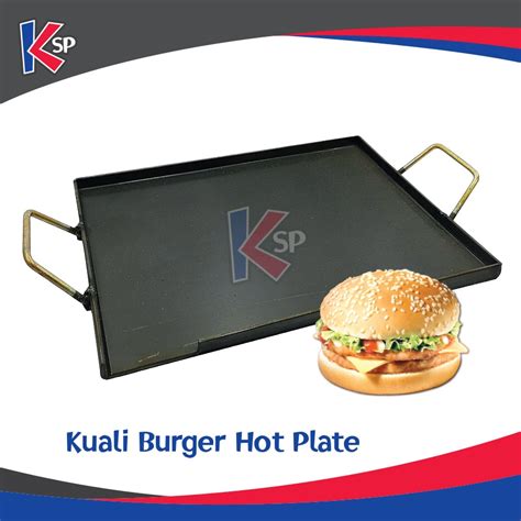 BURGER HOTPLATE HOT PAN ROTI CANAI KUALI LEPER BULAT KETAYAP ROTI JALA