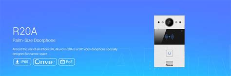 Link Ghana Akuvox Sip Intercom With One Button Wall