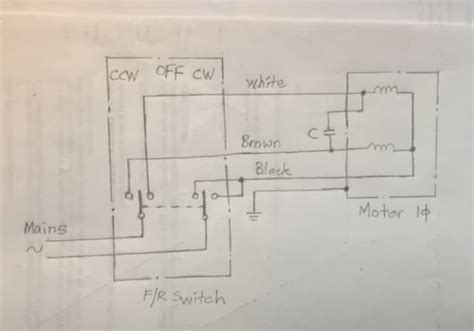 Electric Motor Reversing Drum Switch