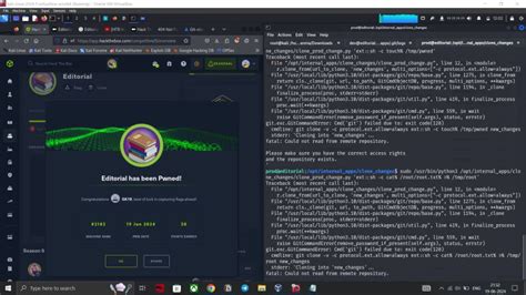 Goutam Kumar Jena On Linkedin Cybersecurity Tech Htb Gitpython