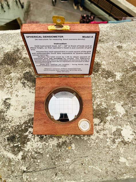 Convex Spherical Crown Densiometer ~ Spherical Densiometer Essential