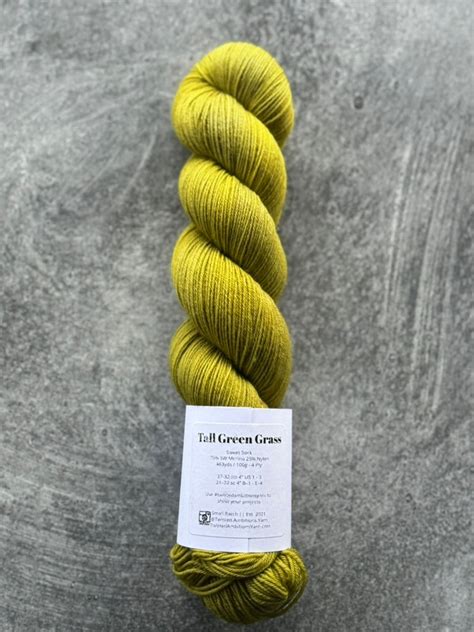 Tall Green Grass Twisted Ambitions Yarn
