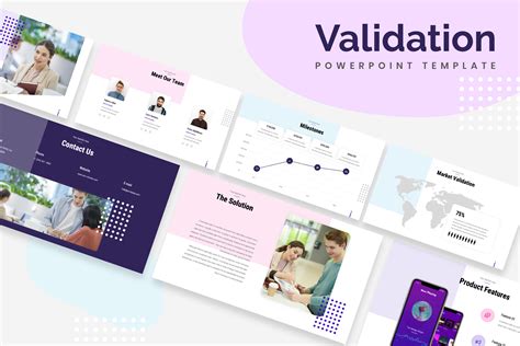 Validation Powerpoint Template Presentation Templates ~ Creative Market