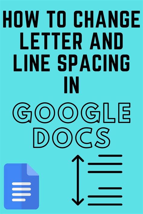 How To Change Letter And Line Spacing In Google Docs Artofit
