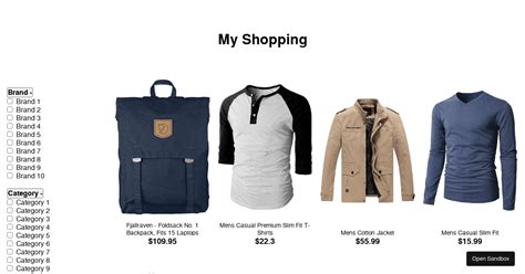 Fancy Sticky Sidebar Bug Fixed Codesandbox