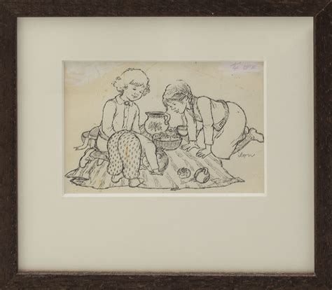 Ilon Wikland Ink On Paper Signed Bukowskis