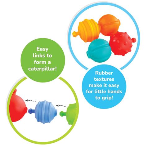 Giggles Link Along Caterpillar Multi Color — Toycra