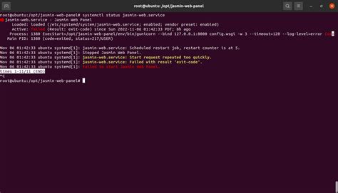 Jasmin Web Service Failed To Determine User Credentials No Such