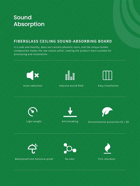 China Customized Fiberglass Panels Acoustic Ceiling Suppliers