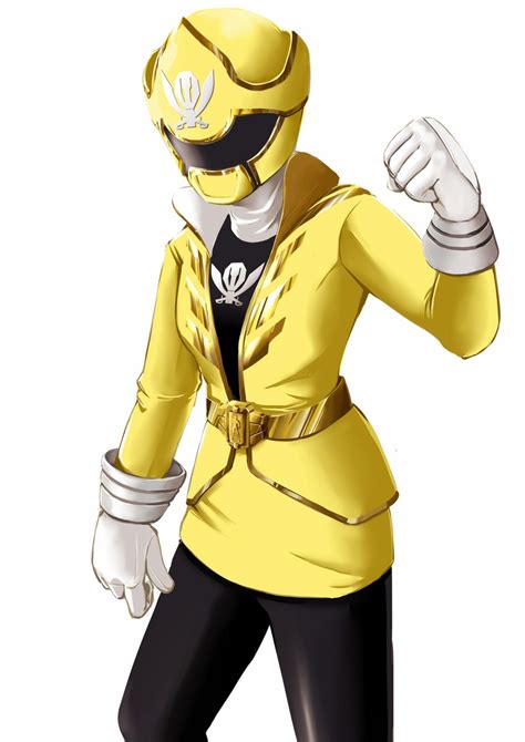 Gokai Yellow Pose