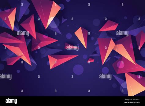 Realistic Polygonal Background Vector Design Illustration Stock Vector Image And Art Alamy