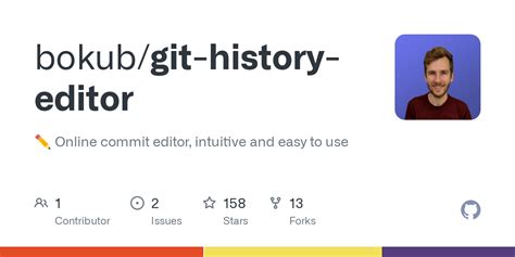 Github Bokubgit History Editor Pencil2 Online Commit Editor
