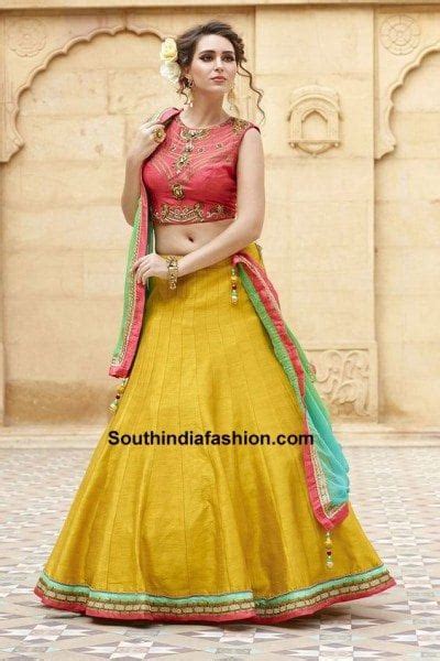 13 Amazing Navratri Dandiya Lehenga Choli Designs South India Fashion