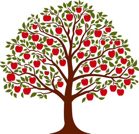 苹果树图形素材