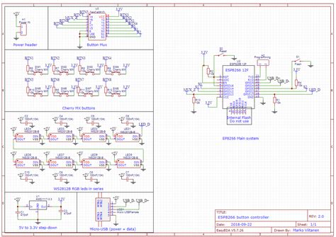 Github Fador Kbd Esp8266 Firmware For Esp8266 Keyboard With 8