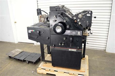 Lot 77 Ab Dick 9810xc Two Color Printing Press Wirebids