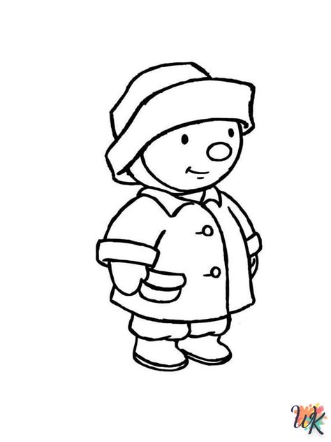 Coloriage Tchoupi à Imprimer Gratuit Télécharger Pour Bébé