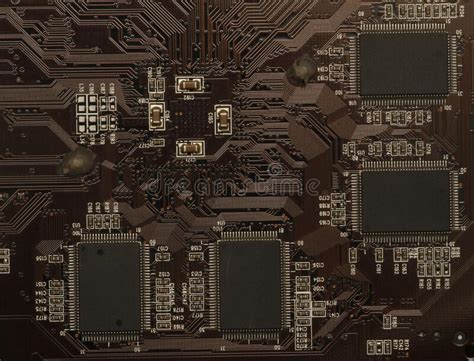 Microprocessor Control Unit Box Of Electric Device Stock Photo Image Of Railway