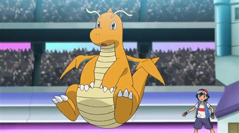 Ashs Dragonite Animated Character Database Fandom