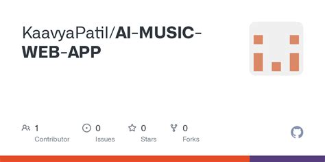 Github Kaavyapatil Ai Music Web App