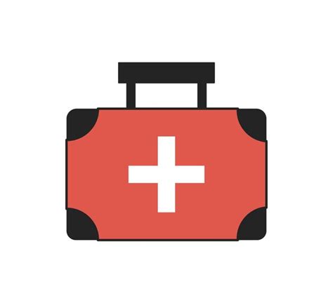 Eenvoudig Medisch Pictogram Premium Vector