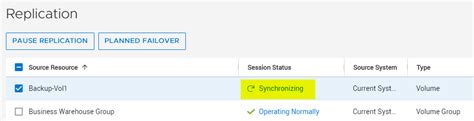How To Manually Synchronize Replication Session In Dell Powerstore