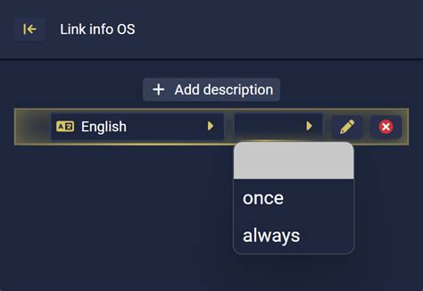 Components Hive Configurator Webinterface Configuration Create A New App Add Infotext