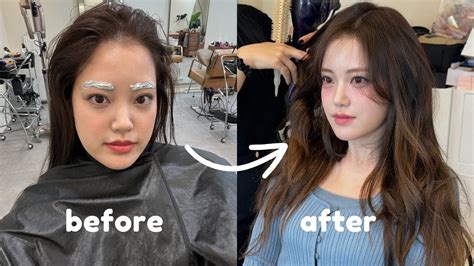 Extreme Glow Up Transformation In Korea K Pop Idol Makeup And Hair