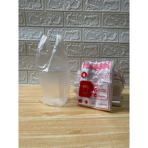 Jual Kantong Kresek 1 Gelas Kresek Gelas Plastik Gelas Kantong Gelas Pop Ice Kantong