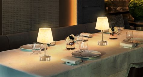 2 Pack Small Cordless Table Lamp For Restaurant Dinner Table 5200mah