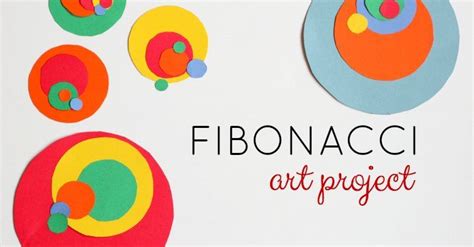 fibonacci art project math art projects math art activities