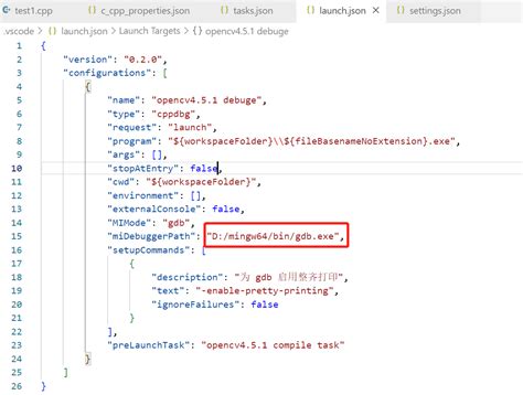 Win Vscode Opencvc C Pisce