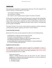LESSON ONE Pdf SMU Classification Restricted LESSON ONE The Course