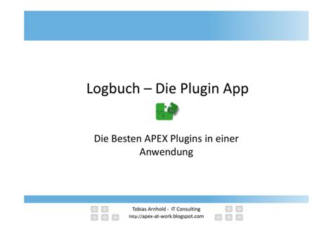 Oracle Apex Plugins Die Besten Apex Plugins In Einer