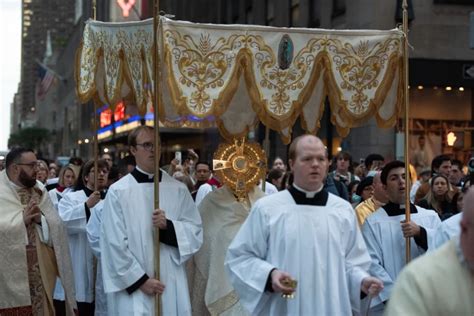 Catholic Mass Procession