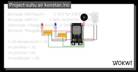 Project Suhu Air O Wokwi Esp32 Stm32 Arduino Simulator