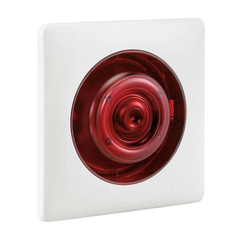 Diffuseur Sonore Classe B 90 Db Encastré Flash Rouge 367211
