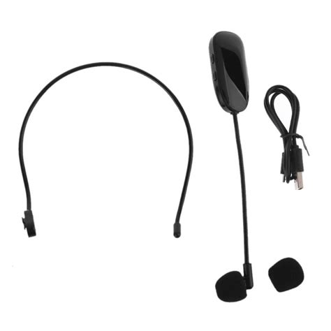 Rechargeable Head Wear Mic Fm Wireless Microphone Vicedeal