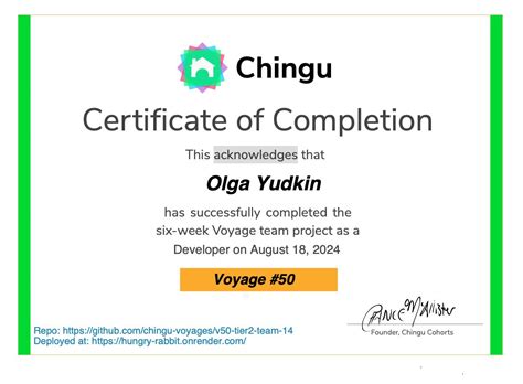 Olga Yudkin On Linkedin Chingu Webdevelopment Projectmanagement