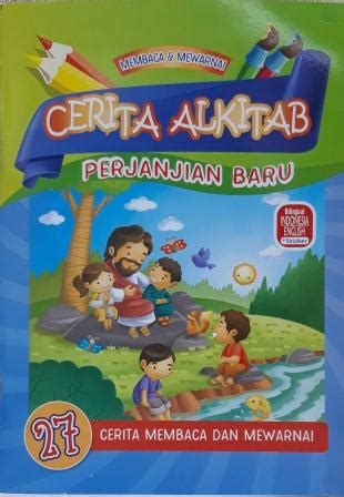 CERITA ALKITAB PERJANJIAN BARU MEMBACA MEWARNAI Toko Buku Immanuel